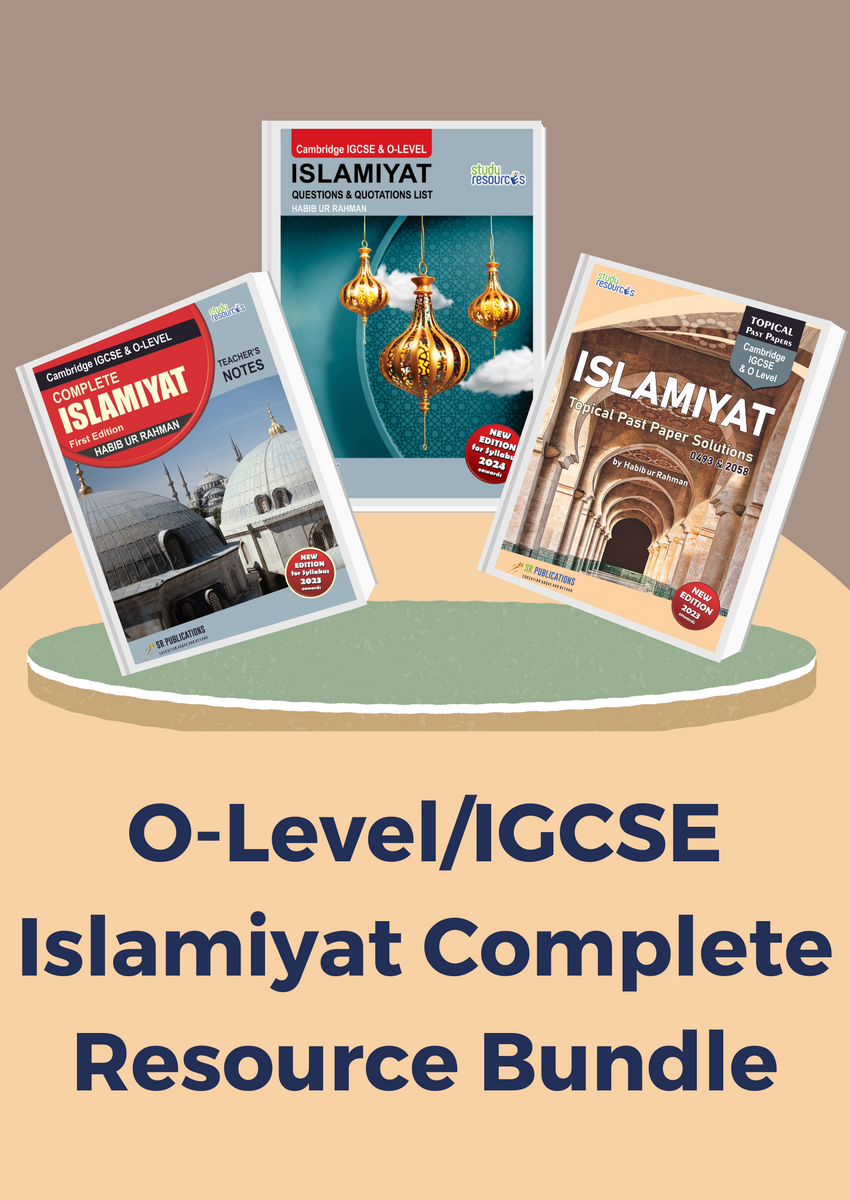 Cambridge IGCSE/O-Level Islamiyat (0493/2058) Complete Resource Pack ( – Study Resources