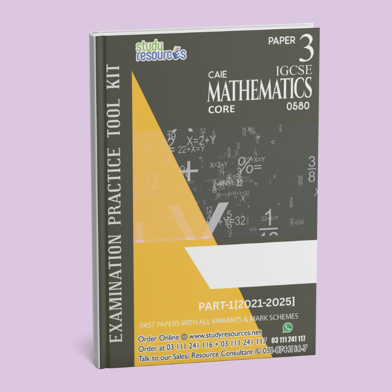 Cambridge IGCSE Mathematics (0580) P-3 Past Papers Part-1 (2021-2025 ...