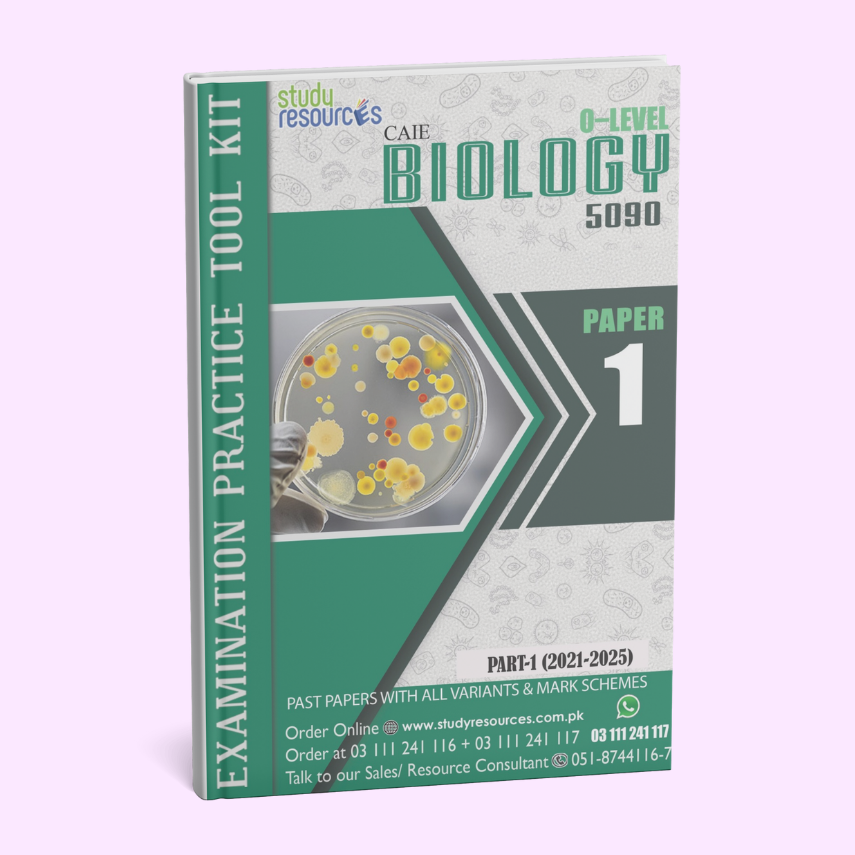 Cambridge O-Level Biology (5090) P-1 Past Papers Part-1 (2021-2025 ...