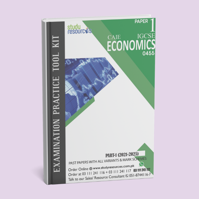Cambridge IGCSE Economics (0455) P-1 Past Papers Part-1 (2021-2025 ...