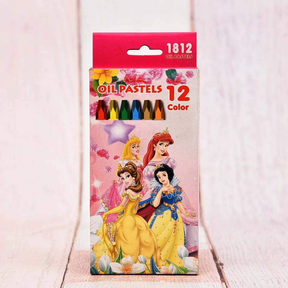 Oil Pastel 12 Colors Pack – Study Resources