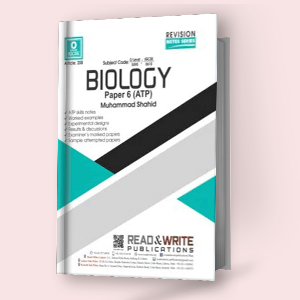 Cambridge O-Level Biology (5090) Paper-6 ATP R&W 208 – Study Resources