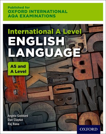Oxford AQA International A Level English Language Course Book – Study ...