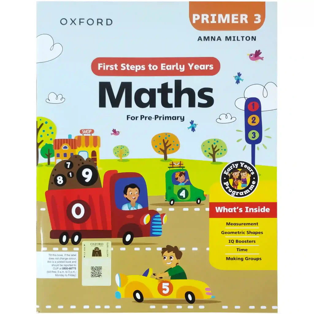 First Step To Early Years Math Primer 3 – Study Resources
