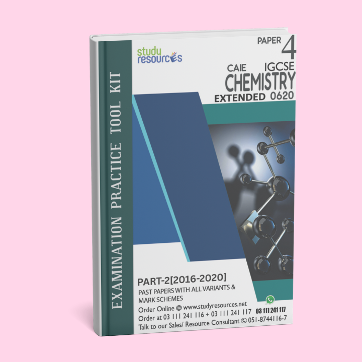 Cambridge IGCSE Chemistry (0620) P-4 Past Papers Part-2 (2016-2020) Ex ...