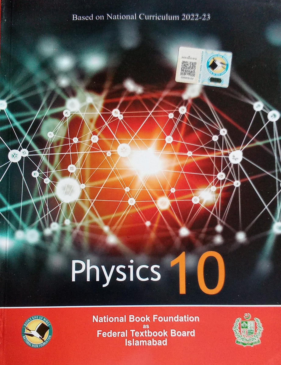 Class 10 Matric Physics Textbook (SNC 2022-23) Edition (Federal Board ...