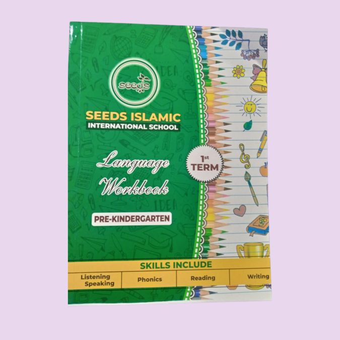 Seeds School English Langauge 1st Term Workbook for Pre-KG – Study ...