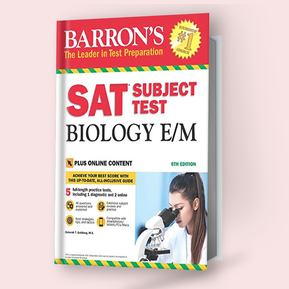 SAT Subject Test Biology E/M (6th Edition) Barron's – Study Resources