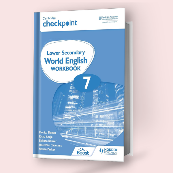 CAMBRIDGE CHECKPOINT LOWER SECONDARY WORLD ENGLISH WORKBOOK 7 – Study ...