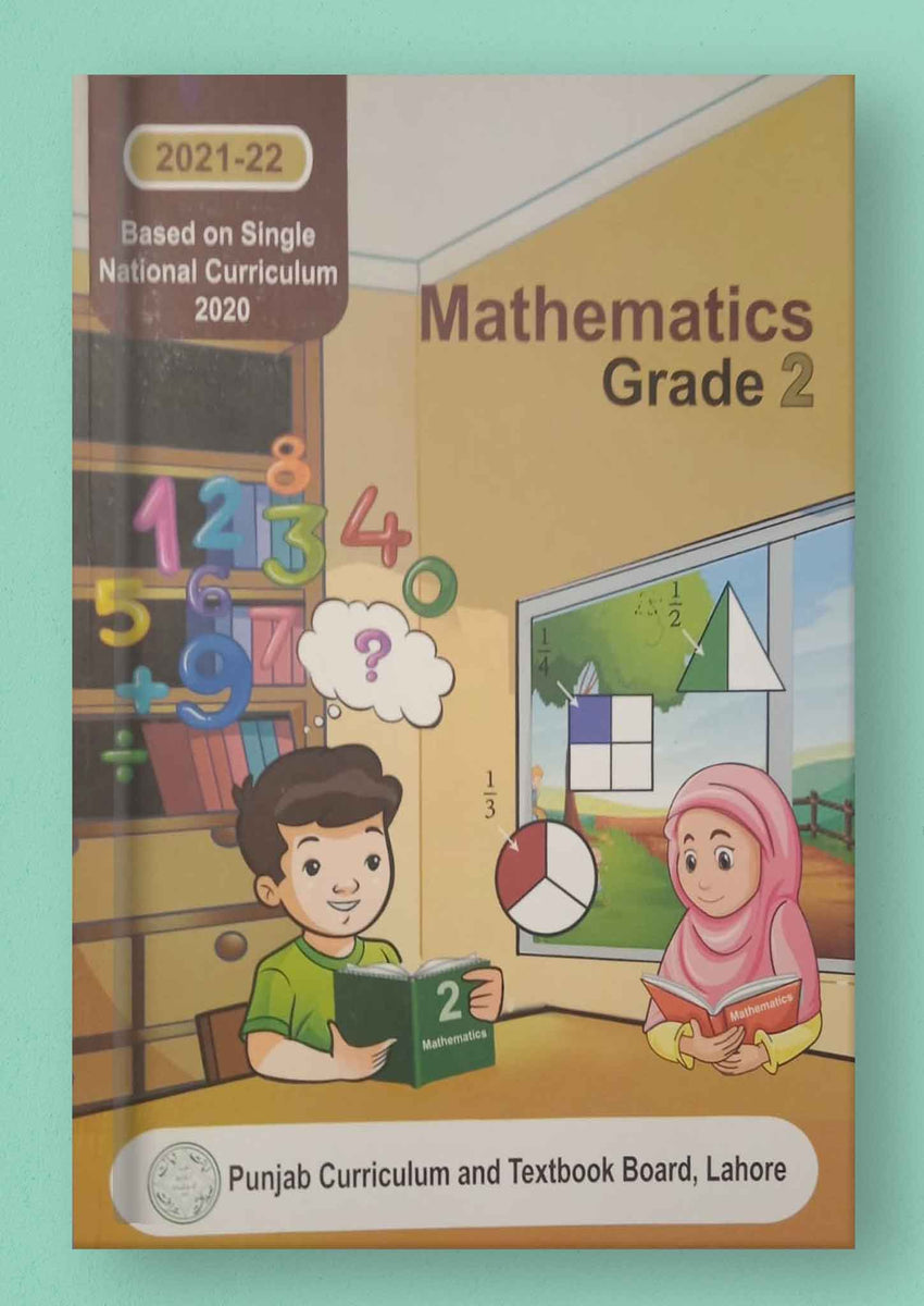Class 2 Mathematics Textbook (Punjab Text Board) – Study Resources