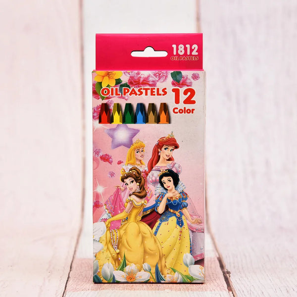 Oil Pastel 12 Colors Pack – Study Resources
