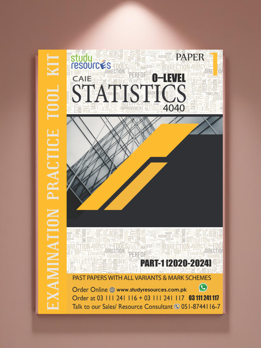 Cambridge O-Level Statistics (4040) P-1 Past Papers Part-1 (2020-2024 ...