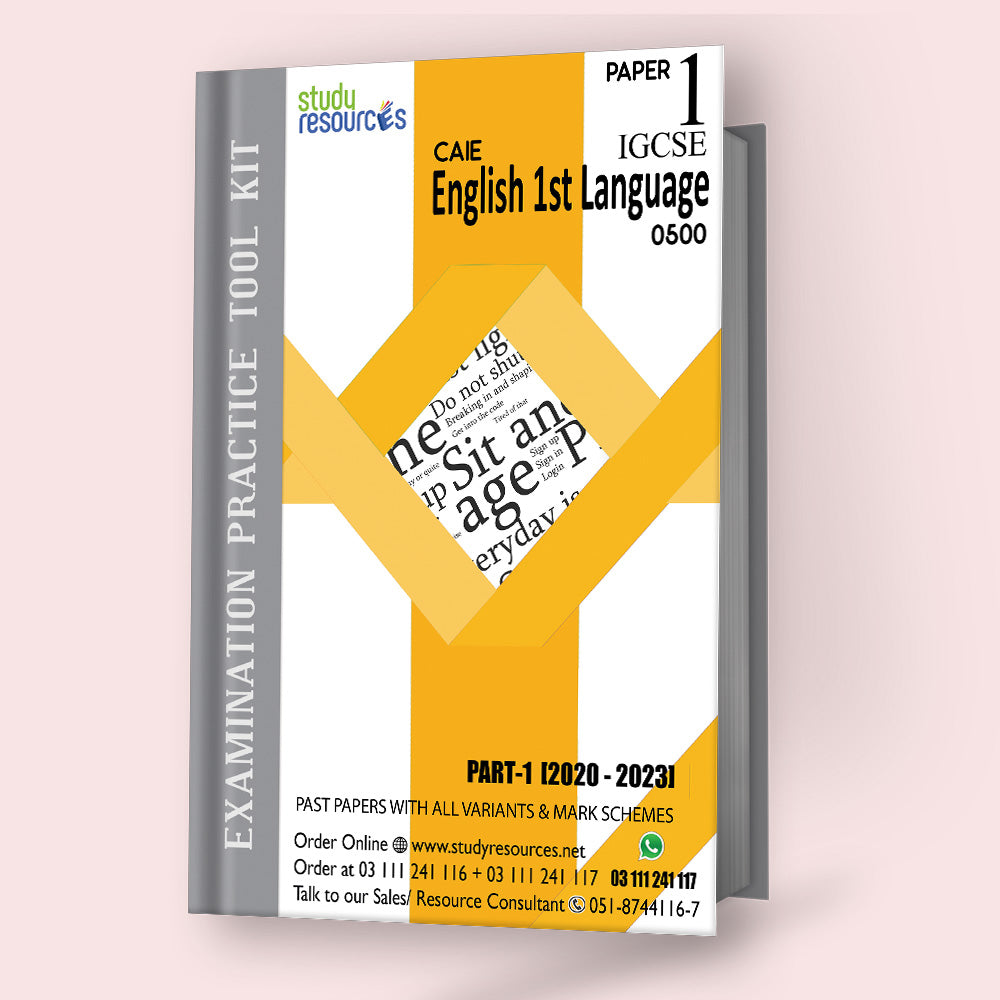 Cambridge IGCSE English 1st Language (0500) P-1 Past Papers Part-1 (20 ...