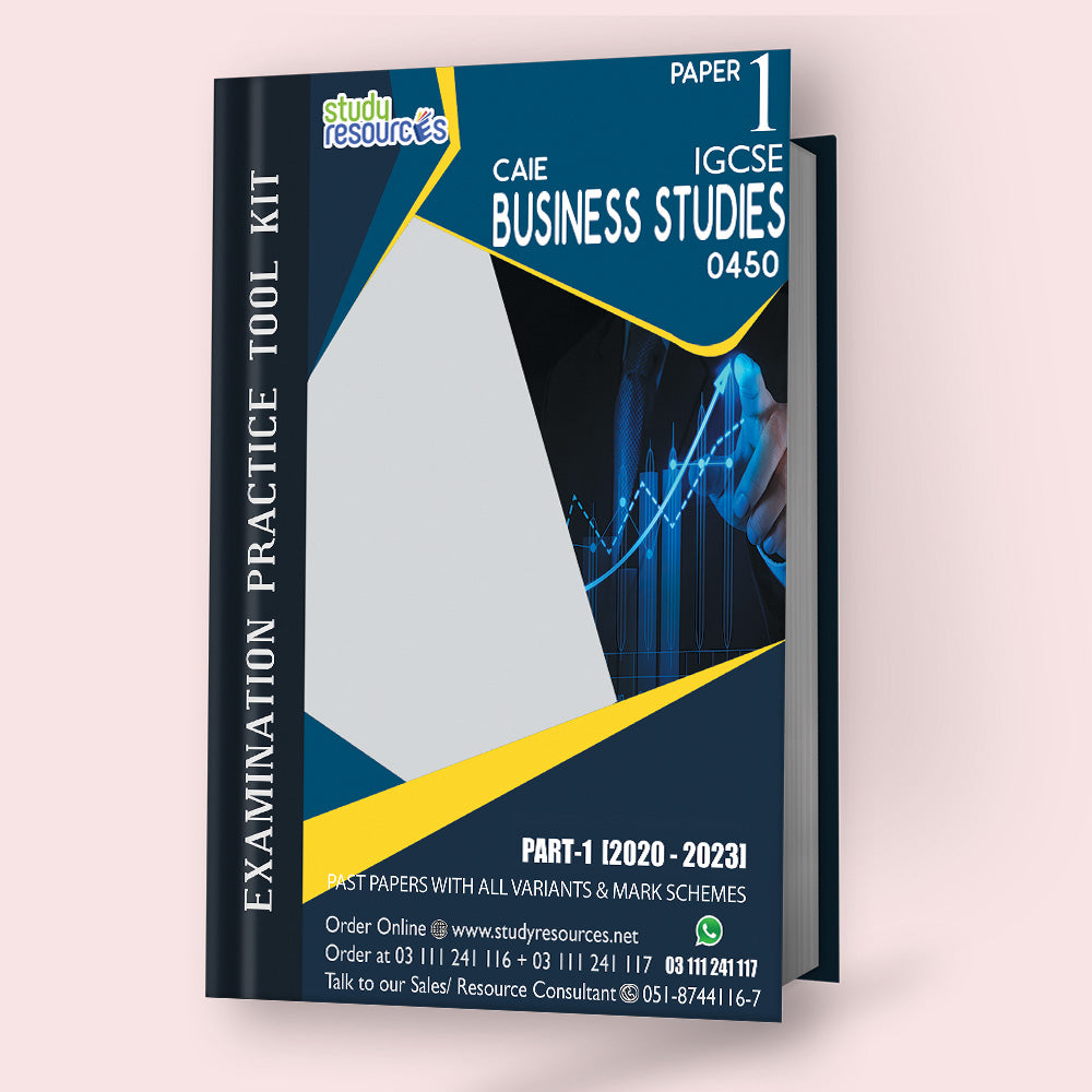 Cambridge IGCSE Business Studies (0450) P-1 Past Papers Part-1 (2020-2 ...