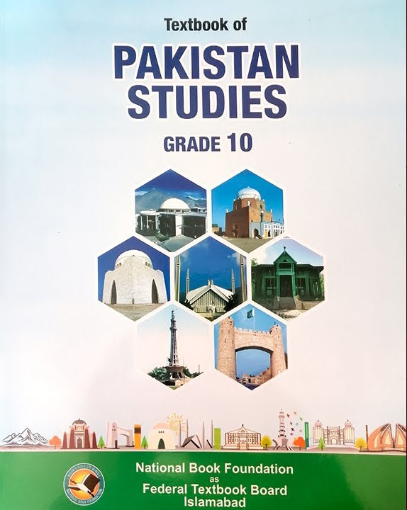 Class 10 Matric Pakistan Studies Textbook (Federal Board) – Study Resources