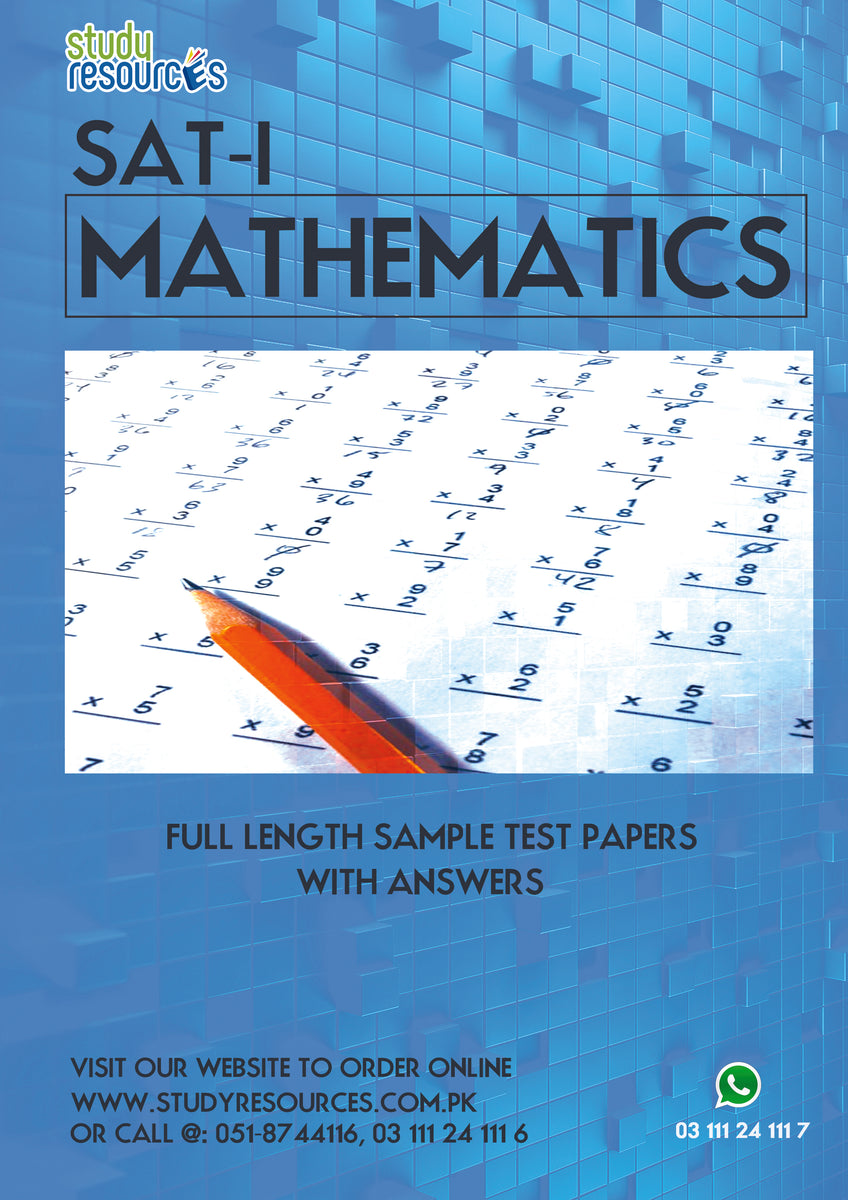 SAT-I Maths Full Length Sample Test Papers – Study Resources