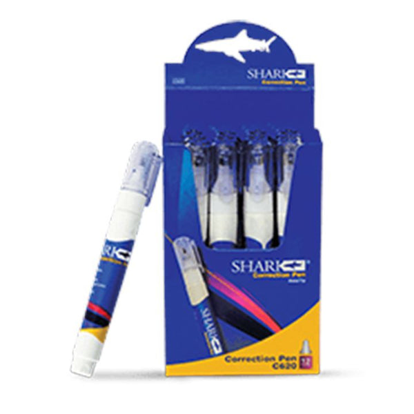 Shark Correction Fluid Pen (C-630) – Study Resources