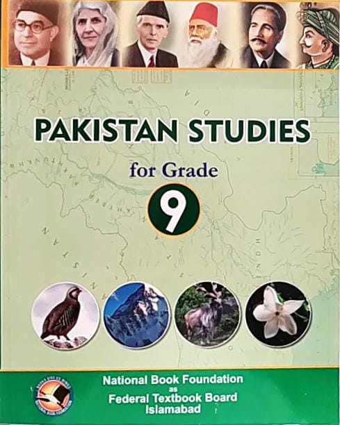 Class 9 Matric Pakistan Studies Textbook (Federal Board) – Study Resources