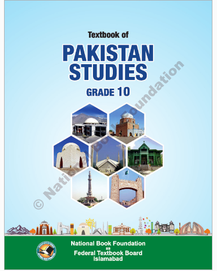 Class 10 Matric Pakistan Studies Textbook (Federal Board) – Study Resources